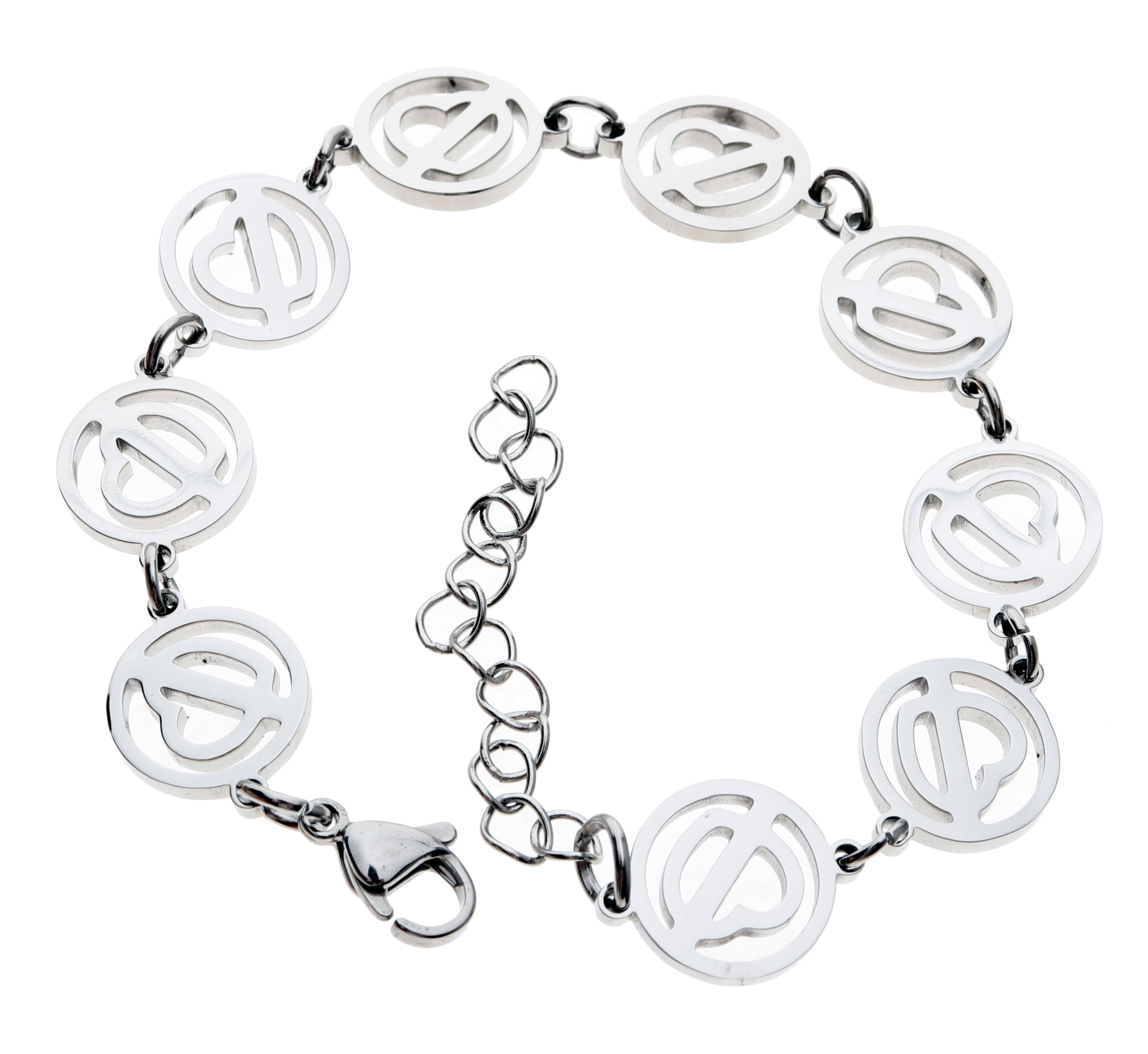 Fuerza Regida Pero No Te Enamores Stainless Steel Bracelet – The Divinities